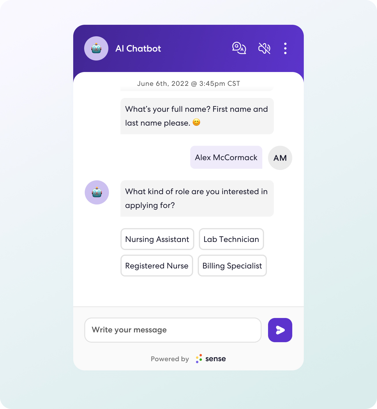 Sense Talent Engagement Platform